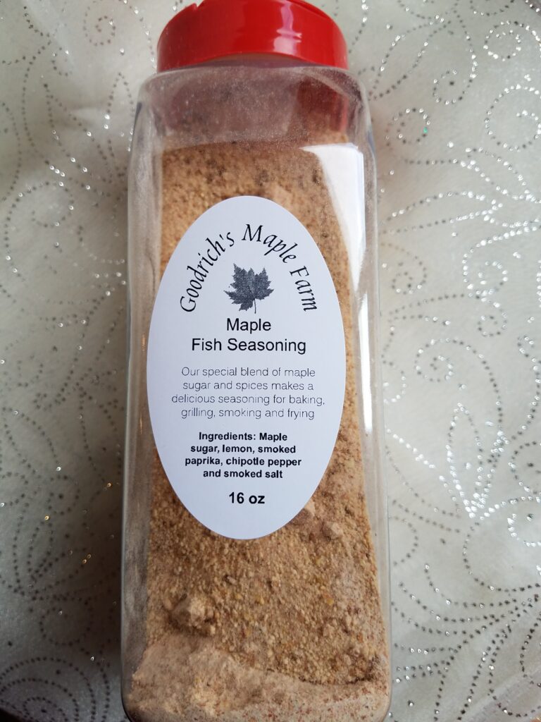 Fish Seasoning 16 oz. Shaker Jar – Goodrich Maple