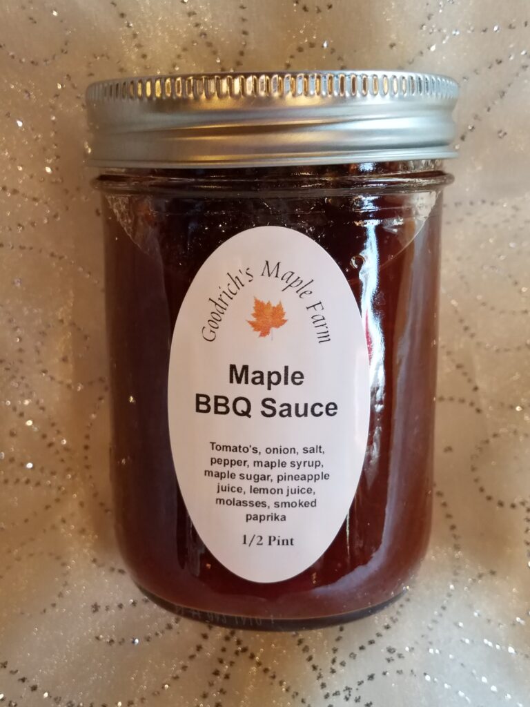 BBQ Sauce 8 oz. – Goodrich Maple